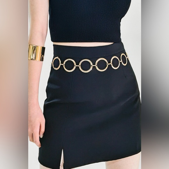 Accessories | Circle Ring Chain Belt | Poshmark